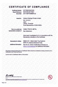 UL-CERTIFICATE-CABLE-TRAY_small - Fabricated Steel Structure, Steel ...