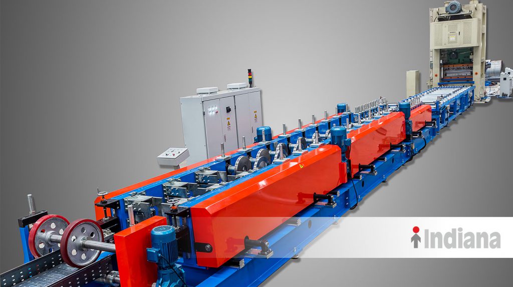 New machine for embossed type perforated tray - Fabricated Steel ...